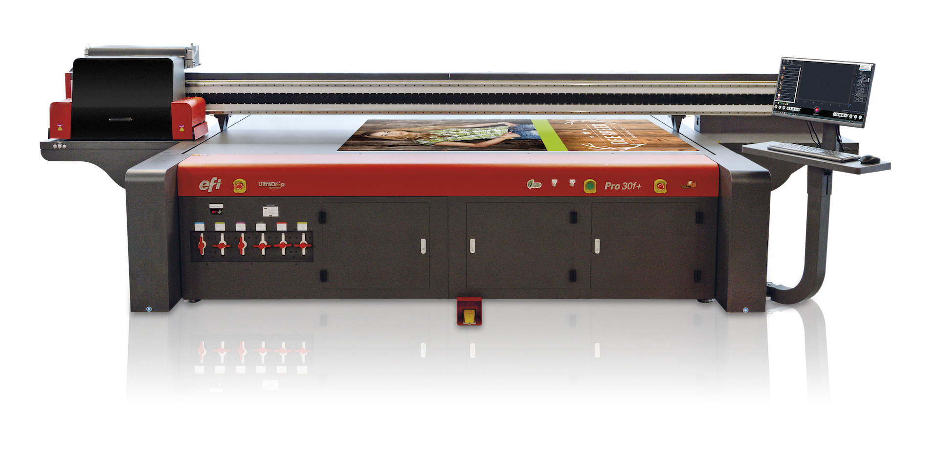 EFI Flatbed UV Printer