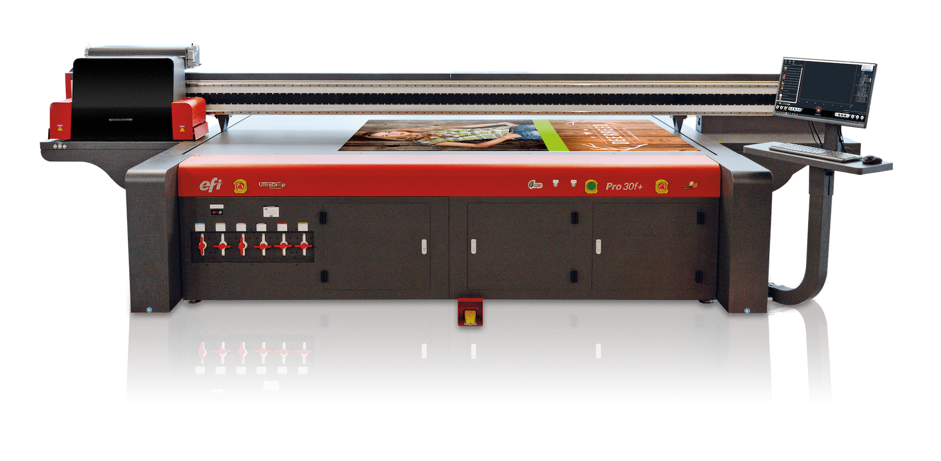 EFI Flatbed LED Printer