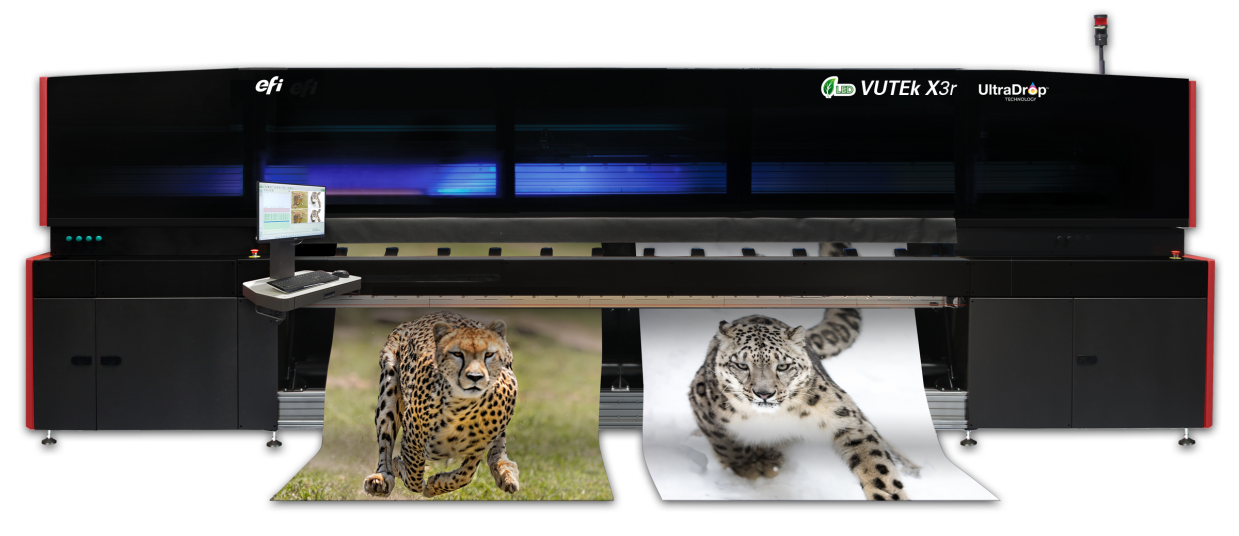 Roll-to-roll printer - EFI VUTEk X3r